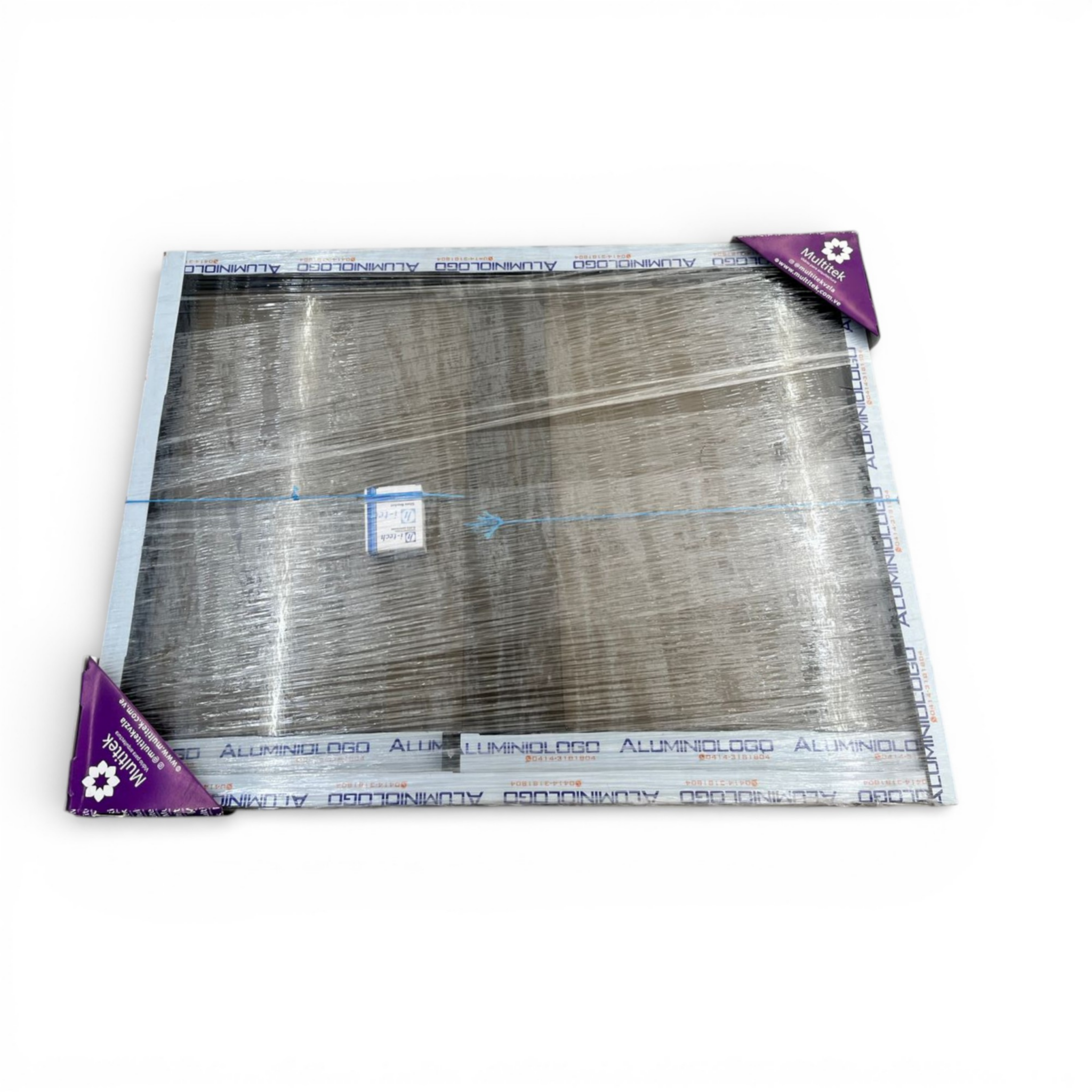 VENTANA ECO PANORAMICA 2H 120X100 VBronce6MM - Aluminiologo